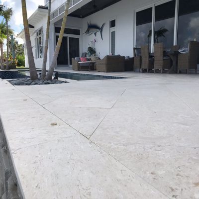 Shell Beige 24″x24″ Limestone Paver – LW Stone