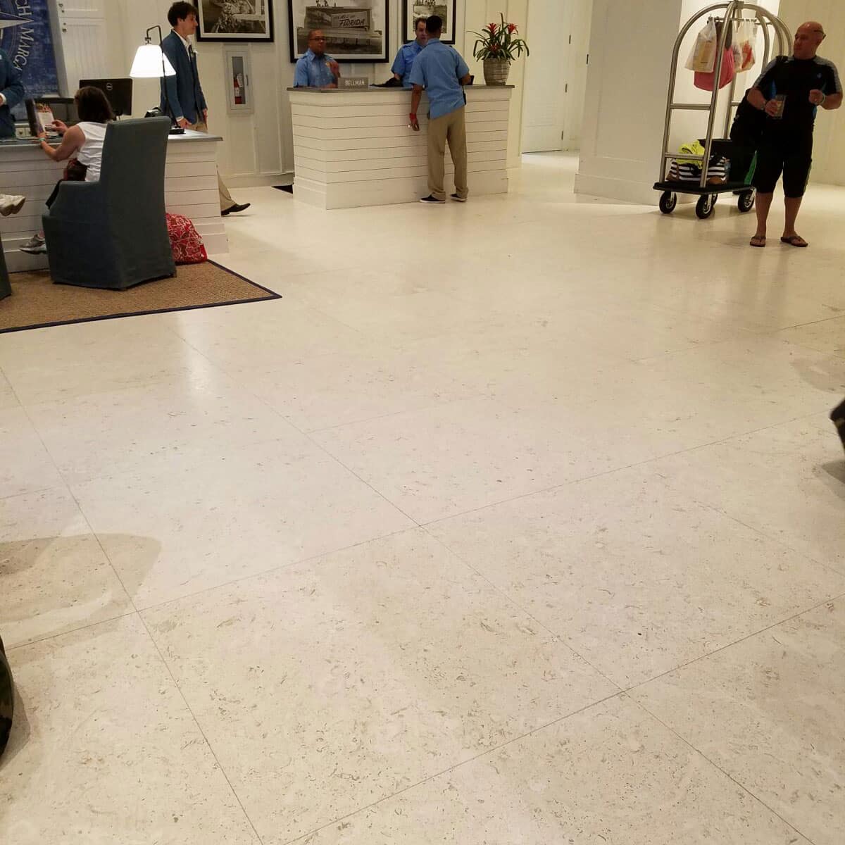 Shell Beige 24″x24″ Limestone Tile – LW Stone