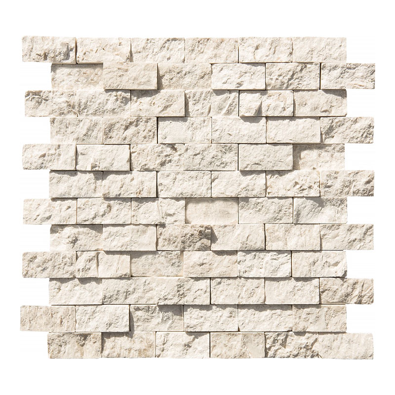 Shell Beige 1″x2″ Splitface Ledger – LW Stone