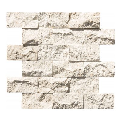 Shell Beige 2″x4″ Splitface Ledger – LW Stone