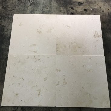 Shell Beige 24″x24″ Limestone Tile – LW Stone