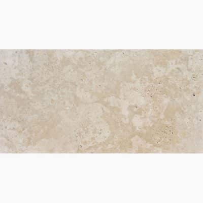 Ivory 12″x24″ Travertine Paver – LW Stone
