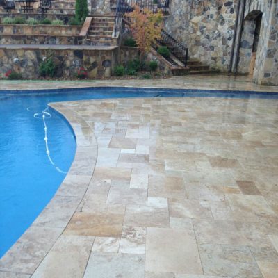 Country Classic French Pattern Travertine Paver – LW Stone
