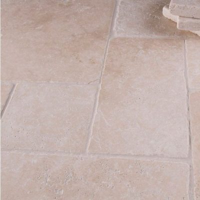 Ivory French Pattern Travertine Tile – LW Stone