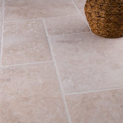 Ivory French Pattern Travertine Tile – LW Stone