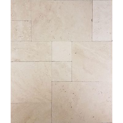 Ivory French Pattern Travertine Tile – LW Stone
