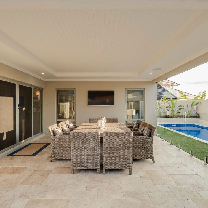 Ivory French Pattern Travertine Tile – LW Stone