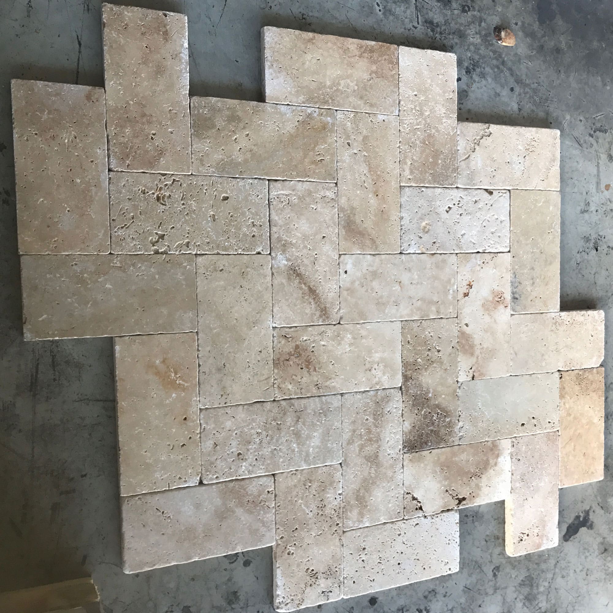 Walnut 6″x12″ Travertine Paver – LW Stone