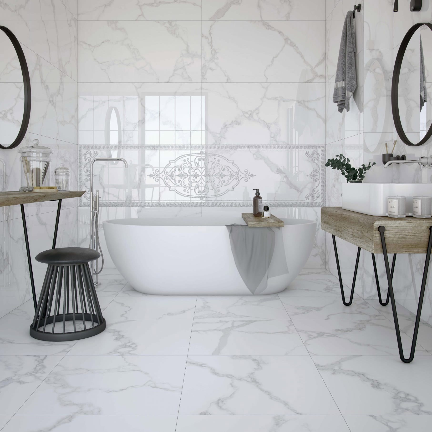Classic 24″x48″ Porcelain Tile – LW Stone