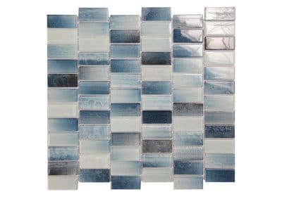 Extant Emerald 1″X2″ Glass Mosaic – LW Stone