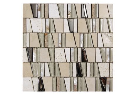 Kappa Shell Beige Mixed Mosaic – LW Stone