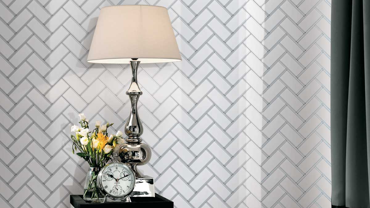 Mirror Mix Herringbone Glass Mosaic – LW Stone