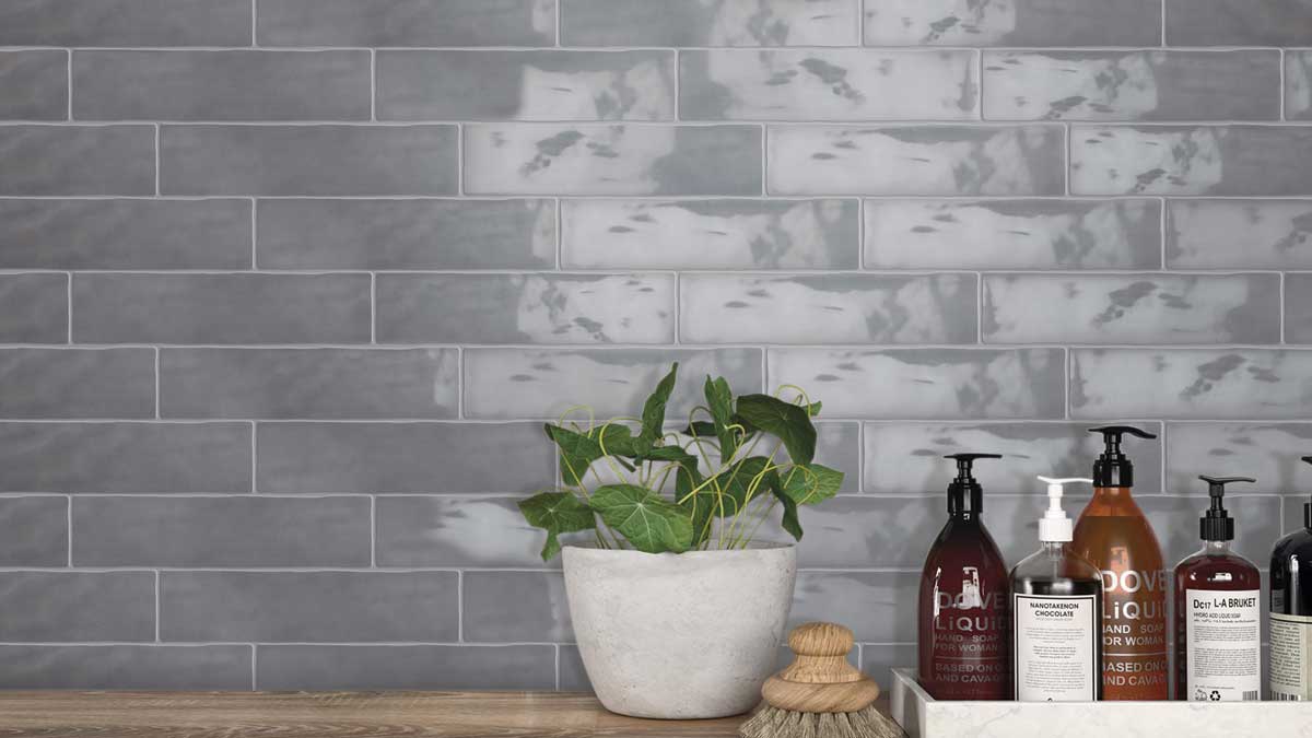 Pastel Buff 3”x6” Ceramic Mosaic – LW Stone