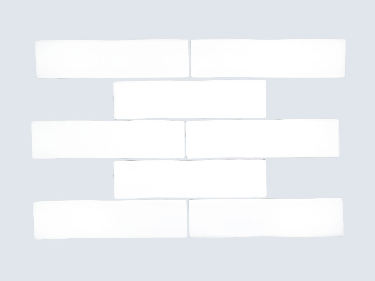 Matte Snow 3″x12″ Ceramic Subway Mosaic Tile – LW Stone