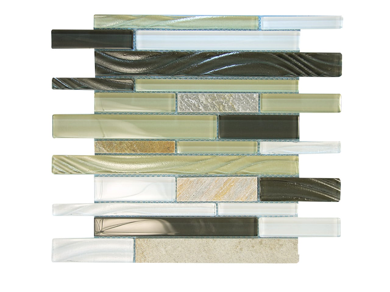 Milan Grey SW Mosaic Glass Tile – LW Stone
