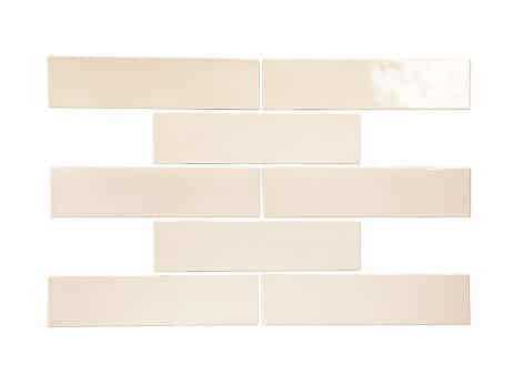 Pastel Buff 2″x8″ Ceramic Mosaic – LW Stone