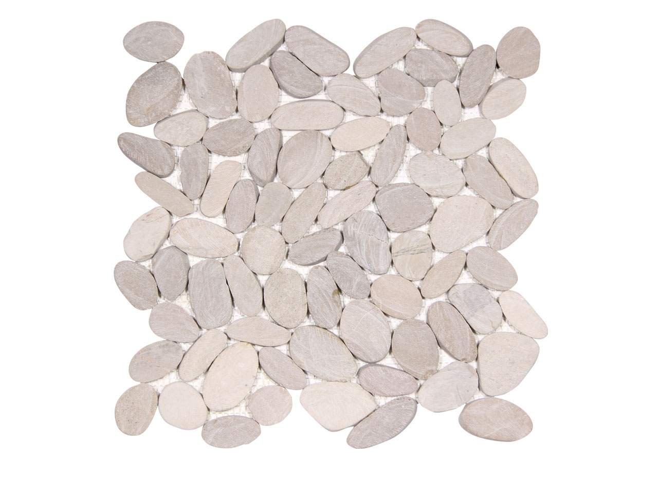 Riverstone Cappuccino Pebble Marble Mosaic – LW Stone